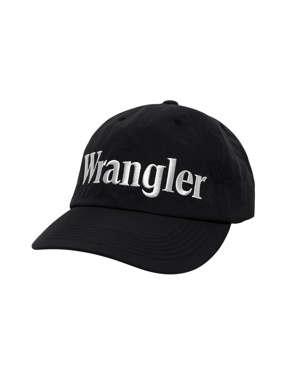 Nylon Typo Cap Black - 하고(HAGO)