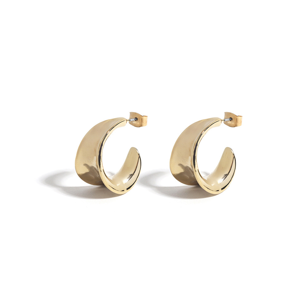 BE0060 GOLD EARRING - HAGO(하고)