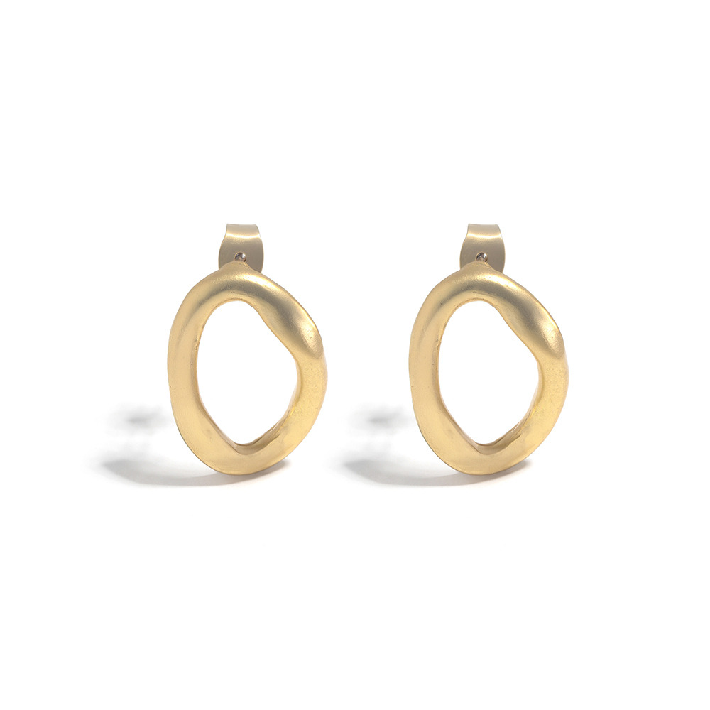 BE0068 GOLD EARRING - HAGO(하고)