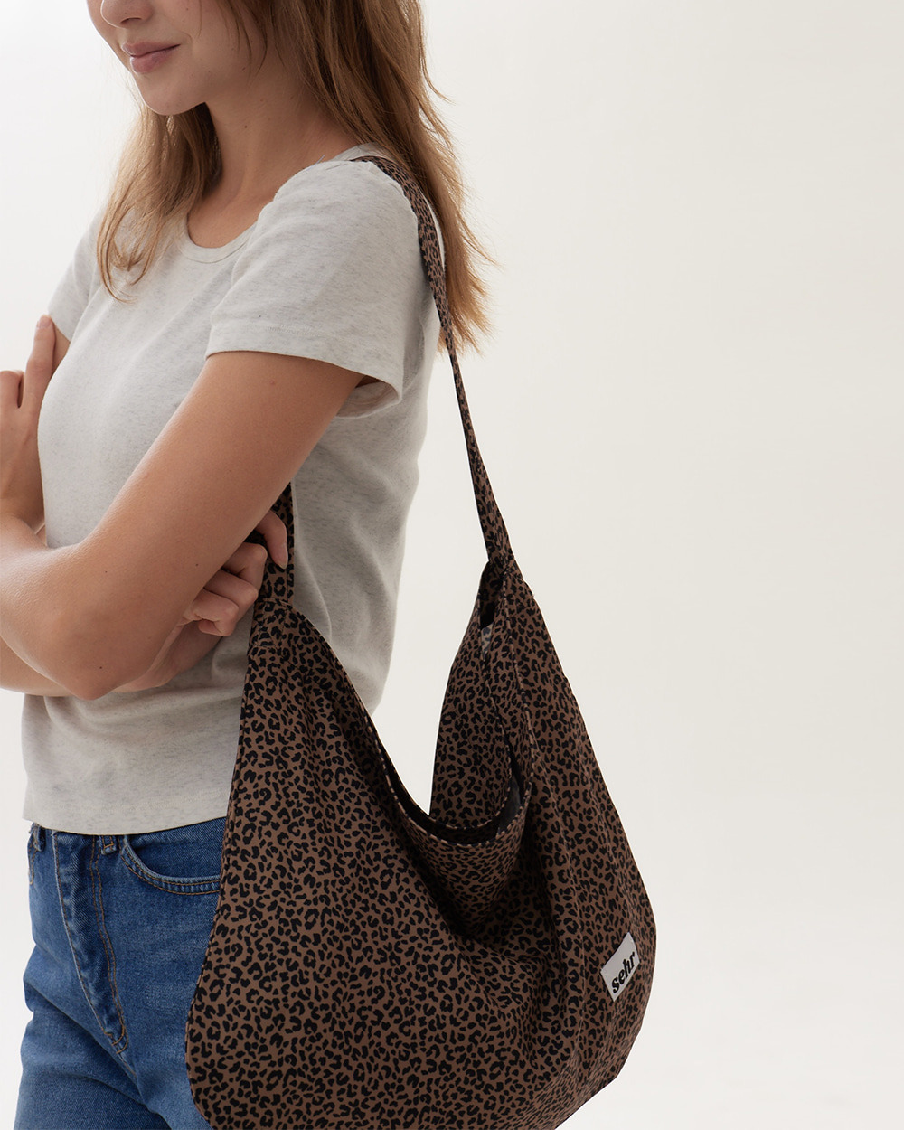 Leopard Easy Bag (Brown) - HAGO(하고)