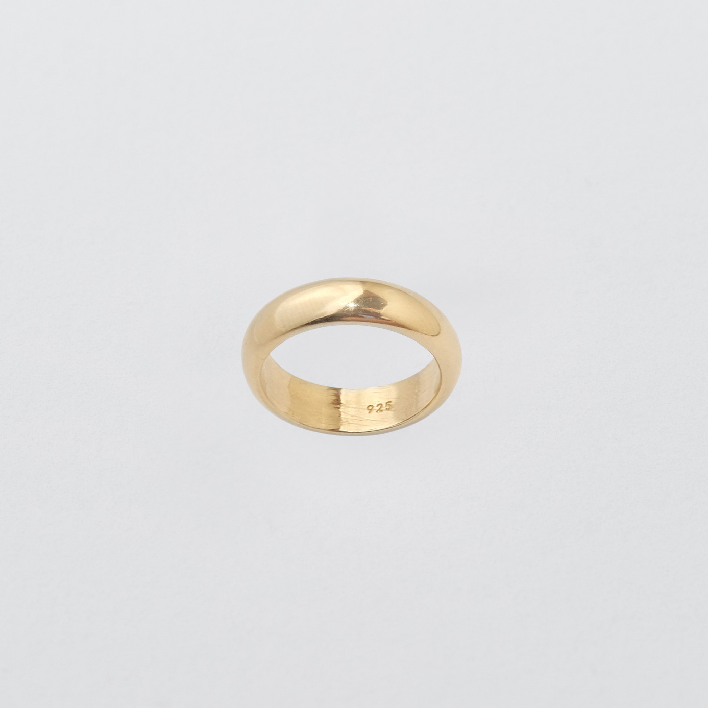 Band Ring - Gold (silver925) - 하고(HAGO)