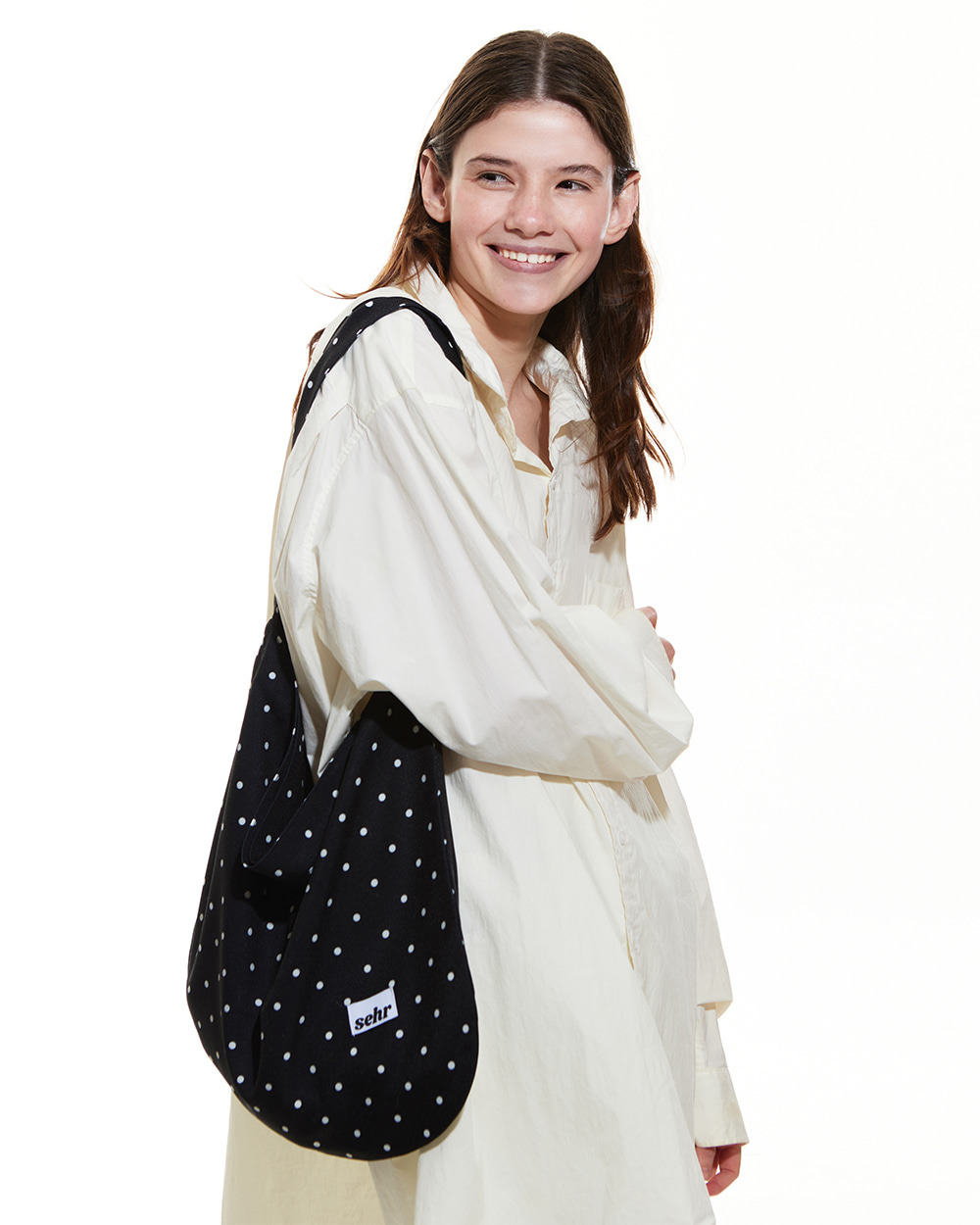 New Dot Easy Bag (Black) - HAGO(하고)