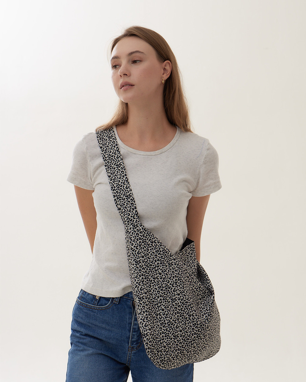 Leopard Easy Big Bag (Ivory) - HAGO(하고)