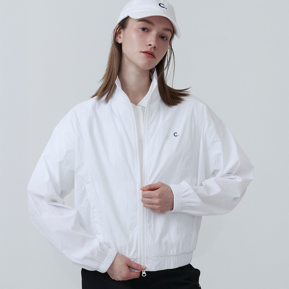 [25SS clove] Light Short Jumper (White) - HAGO(하고)