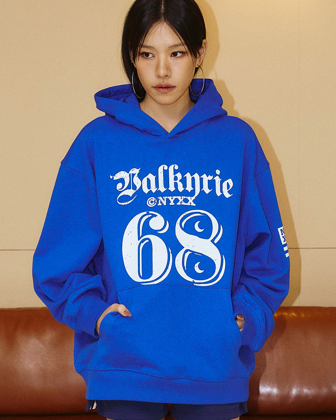 BALKYRIE 68 HOODIE BLUE - 하고(HAGO)