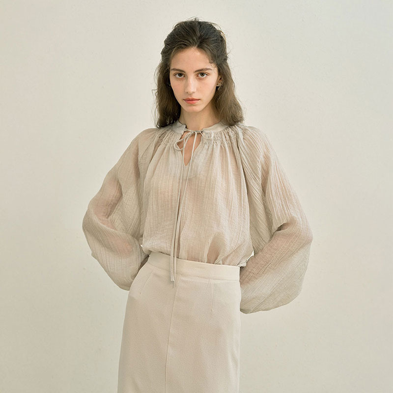 Thea Blouse _ Mint - HAGO(하고)