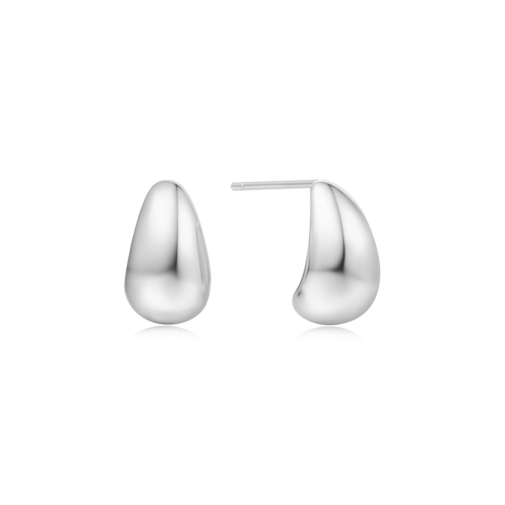 실버 스몰 돔 925 실버 귀걸이 E062-05H - HAGO(하고)