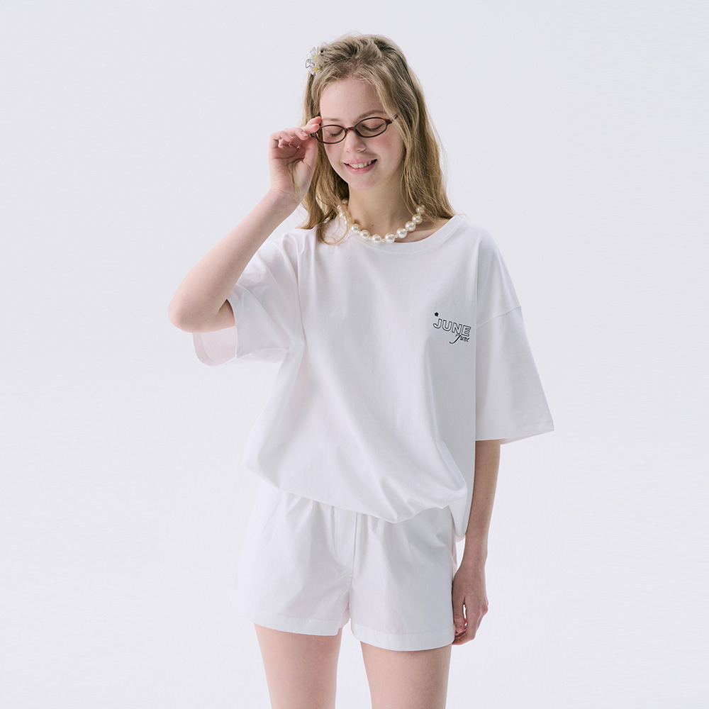 VOL11.Basic Logo T_White - 하고(HAGO)