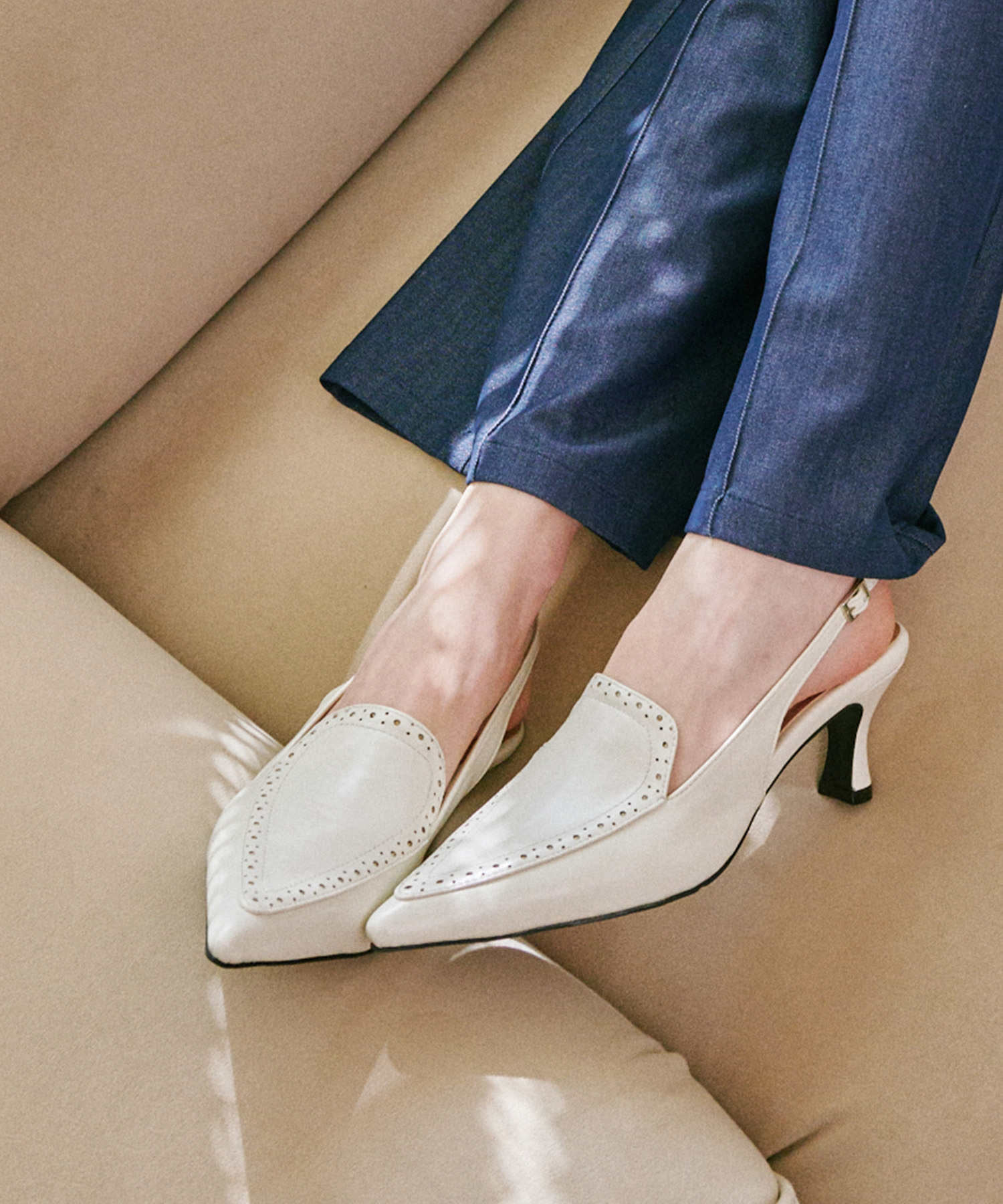 ljh095-7 stiletto slingback _ 2colors - HAGO(하고)