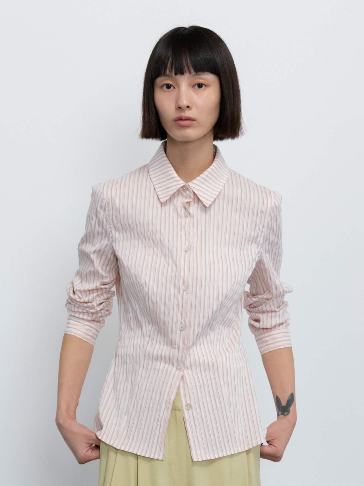 TIGHT FIT SHIRT / INDIE PINK - HAGO(하고)