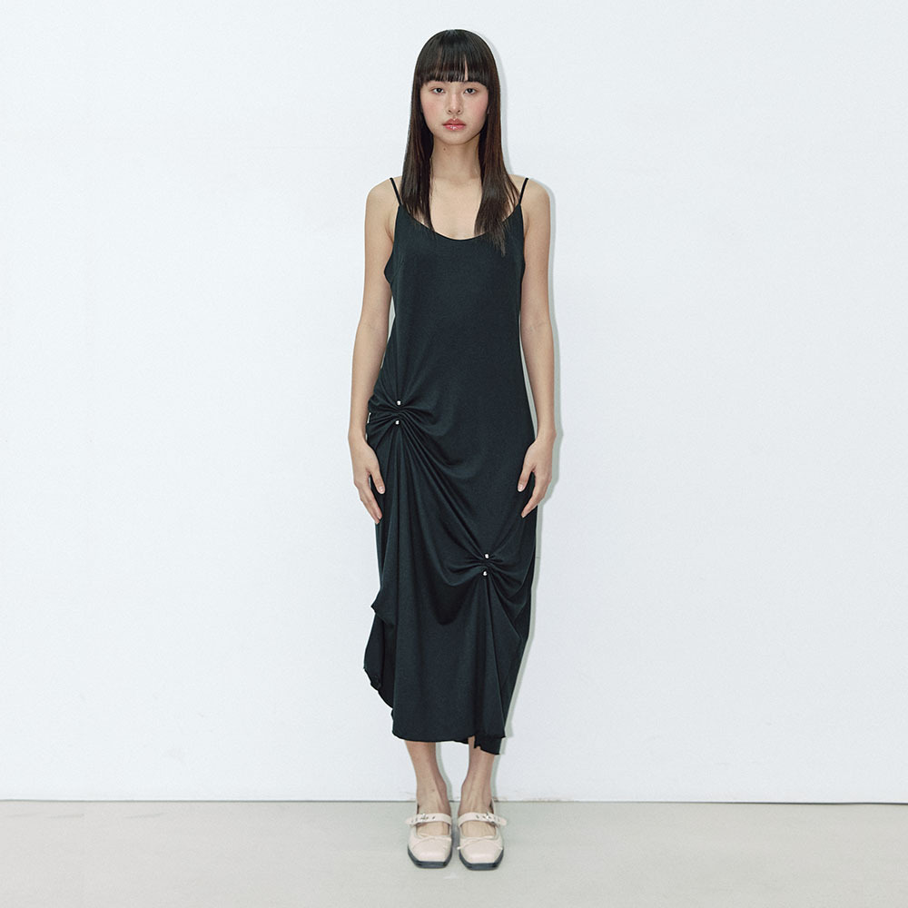 [봄신상단독할인]SILVER BALL STRING OPS (BLACK) - 하고(HAGO)