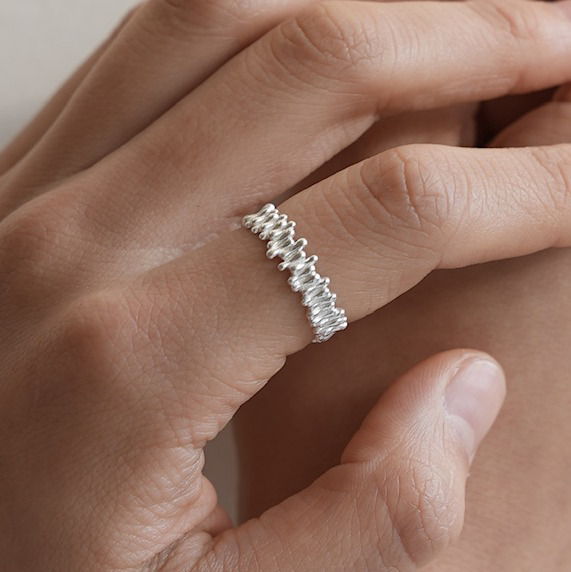 [925 Silver] #AR32 - HAGO(하고)