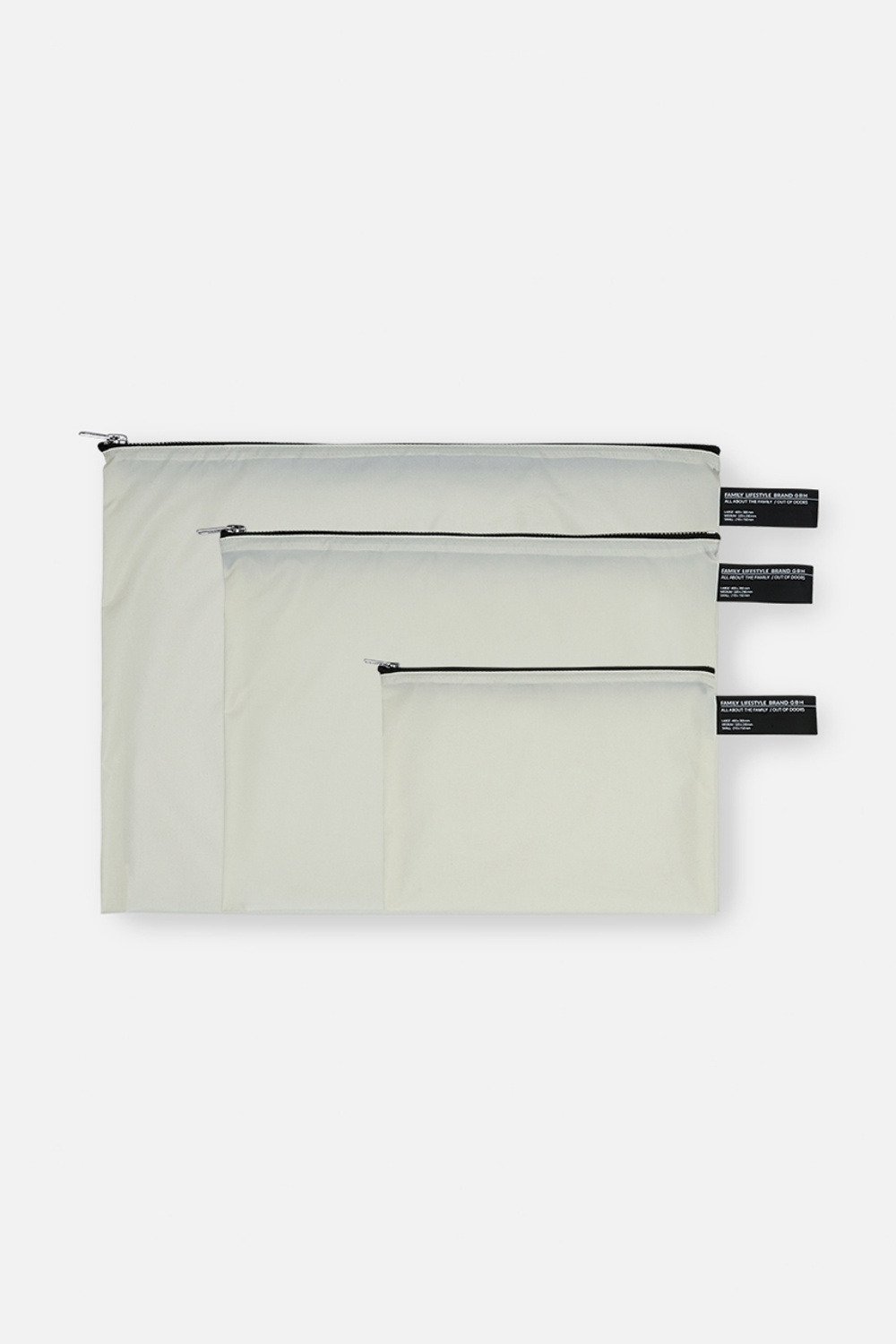 GBH HOME WATERPROOF POUCH WHITE L - HAGO(하고)