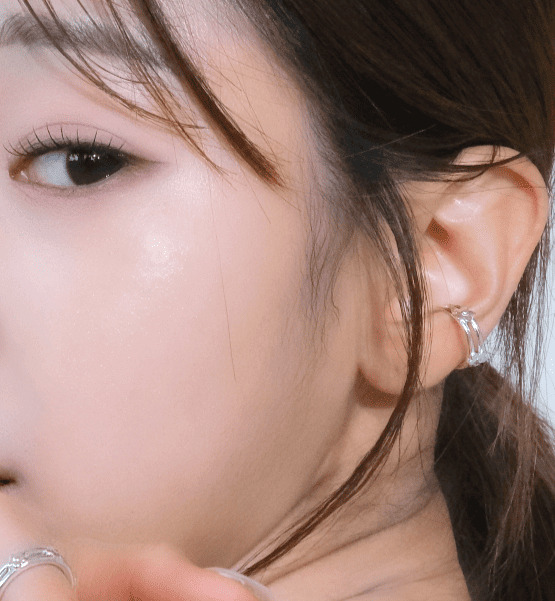 vine flower earcuff - HAGO(하고)