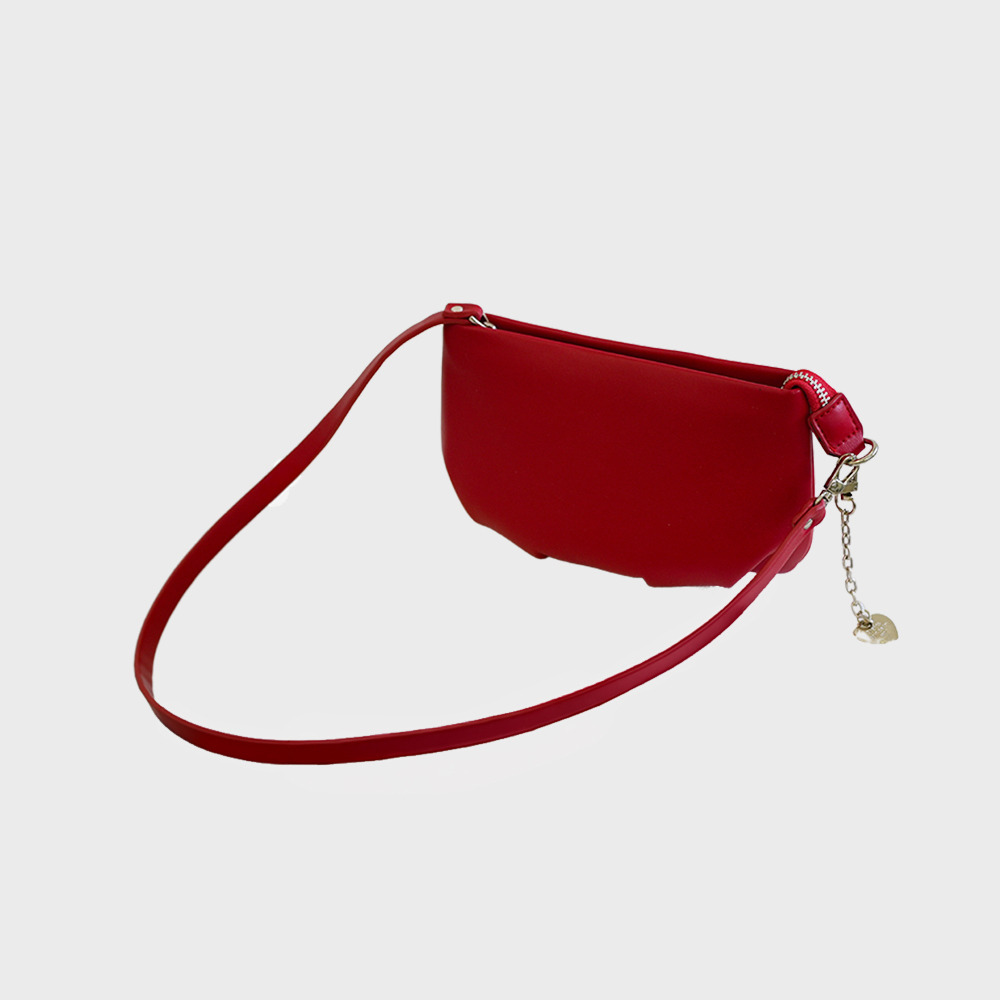 Loverit dumpling pouch bag Red - 하고(HAGO)