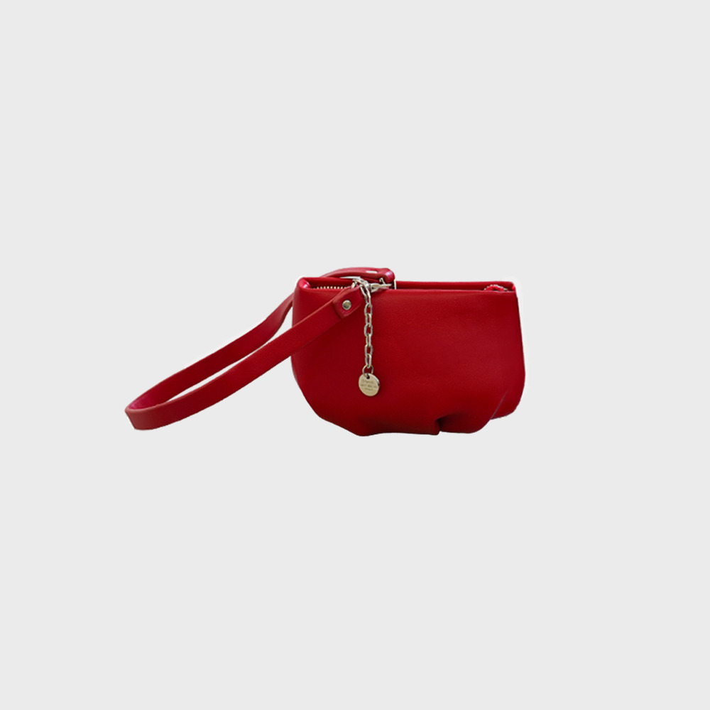 Loverit dumpling pouch mini bag Red - HAGO(하고)