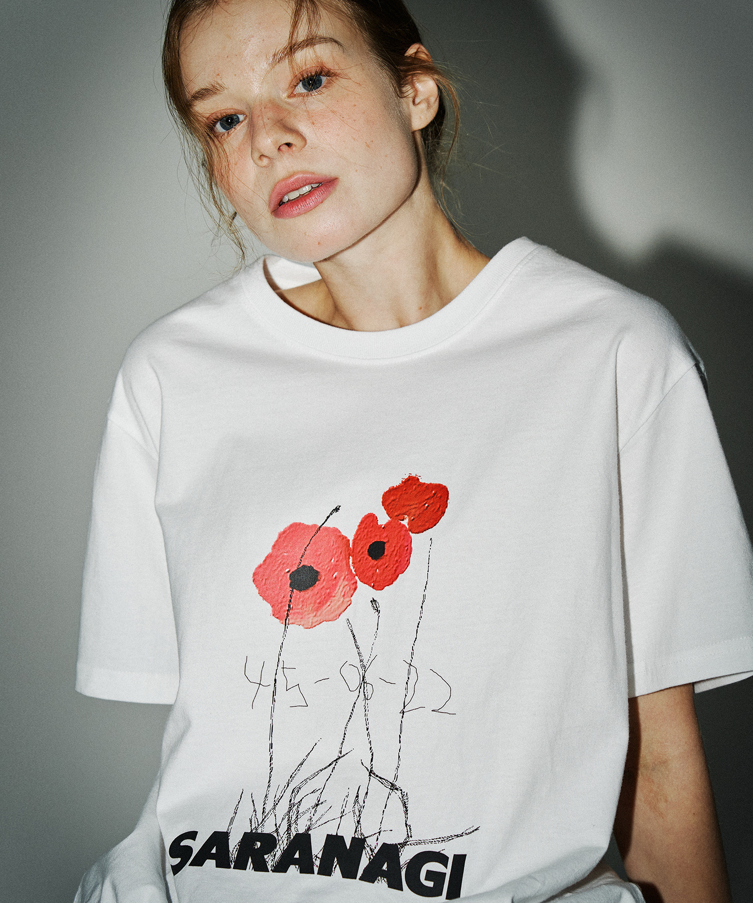 SE0531-T-SHIRT(white) - HAGO(하고)