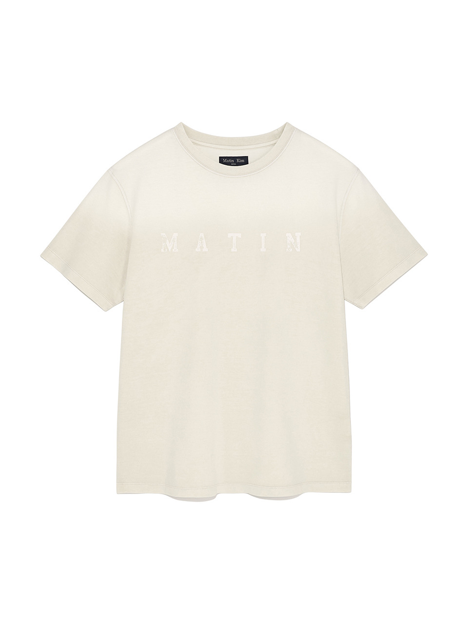 DYING POINT LOGO TOP FOR MEN IN IVORY - HAGO(하고)