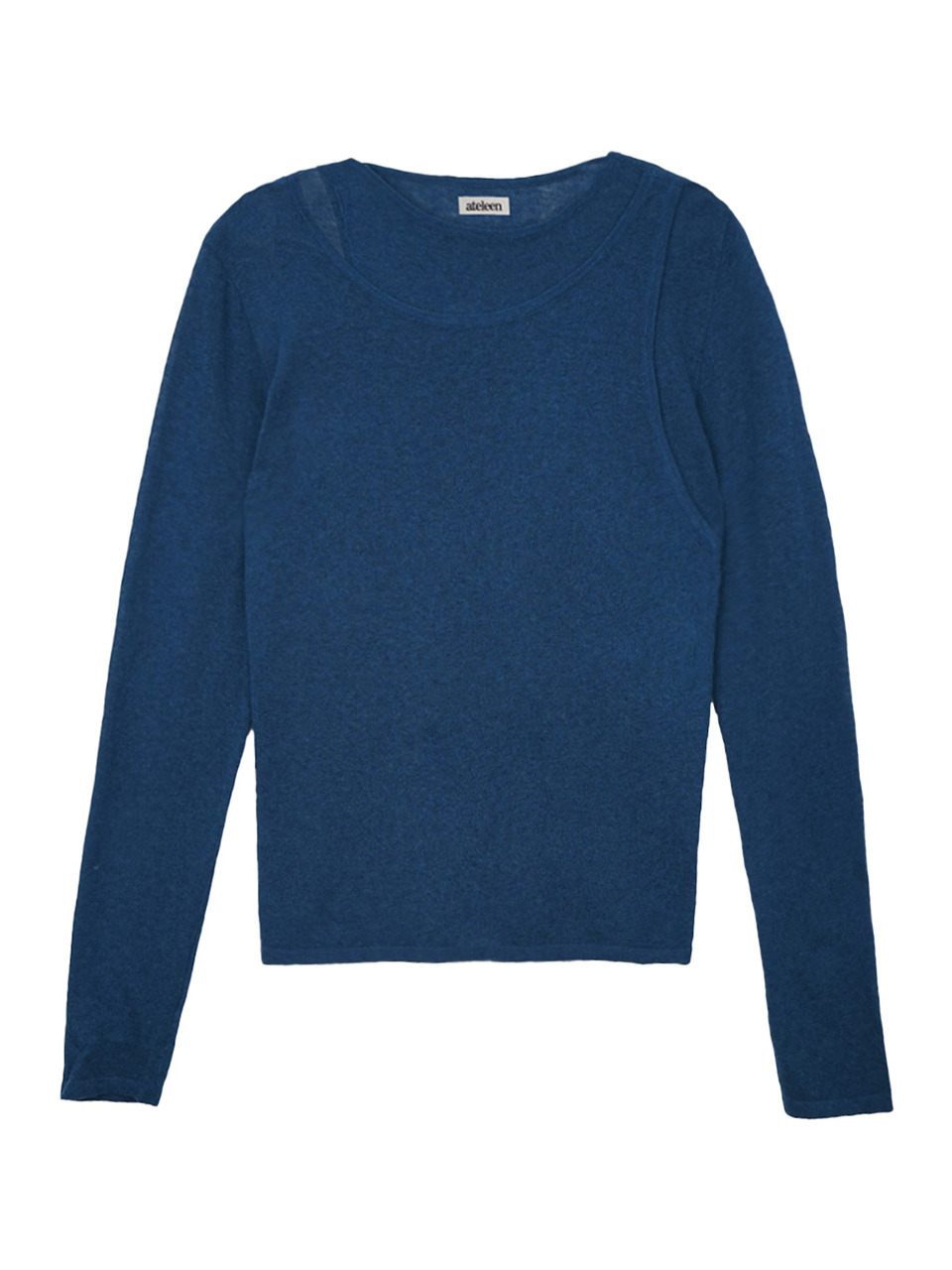 Vivian Knit Top_NAVY - 하고(HAGO)