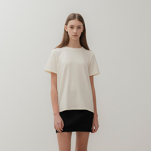 Basic soft tee_Yellow - HAGO(하고)