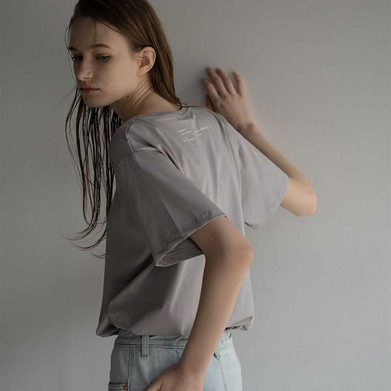 [25%쿠폰]MM Logo Silket T-shirt_3color - HAGO(하고)