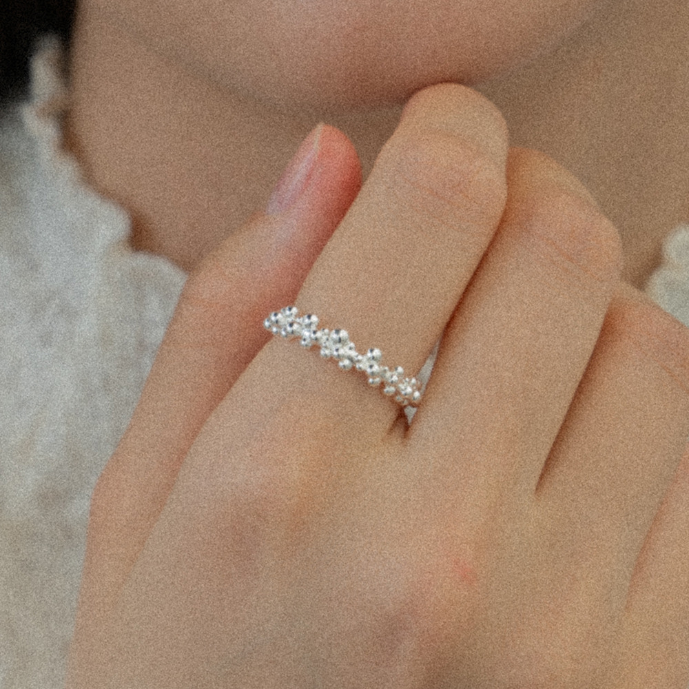 [Silver 925] Bubble Ring - 하고(HAGO)