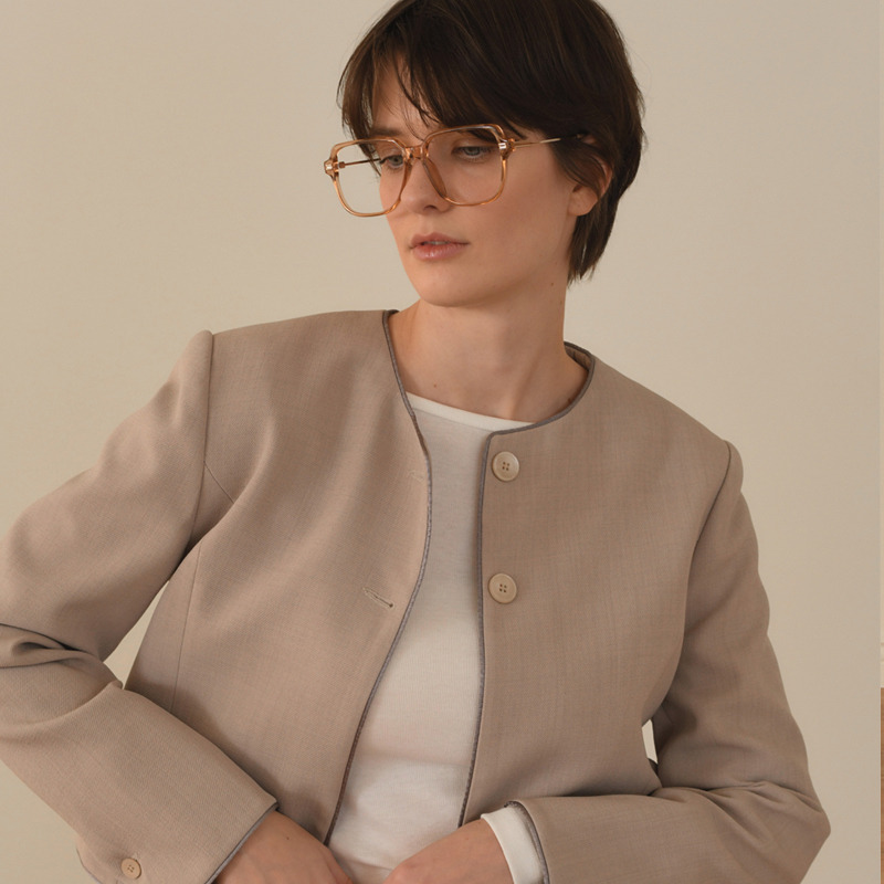 Visual Jacket_[Beige] - 하고(HAGO)