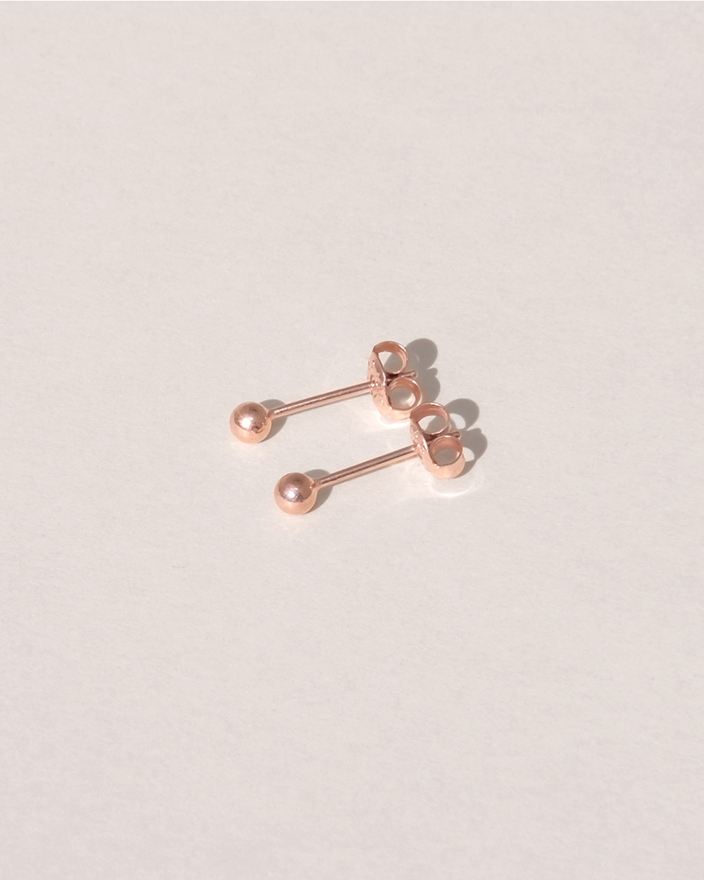 3mm Ball Stud - Rose Gold (silver925) - HAGO(하고)