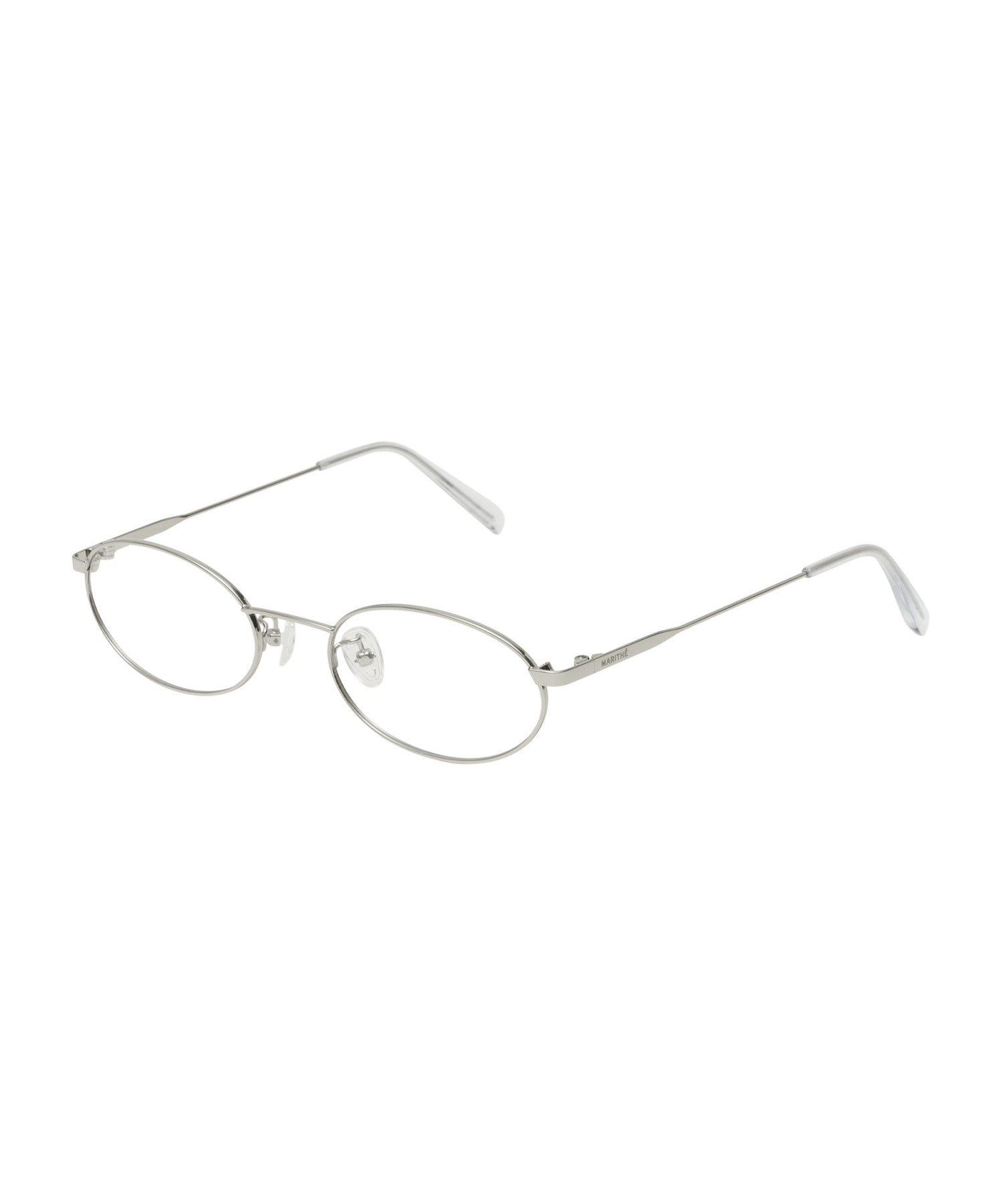 SILVER FRAME GLASSES silver - 하고(HAGO)