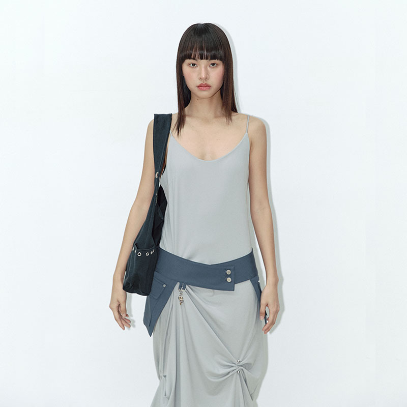 LUNA CANVAS BAG (BLACK) ( 3월 24일 예약배송) - 하고(HAGO)