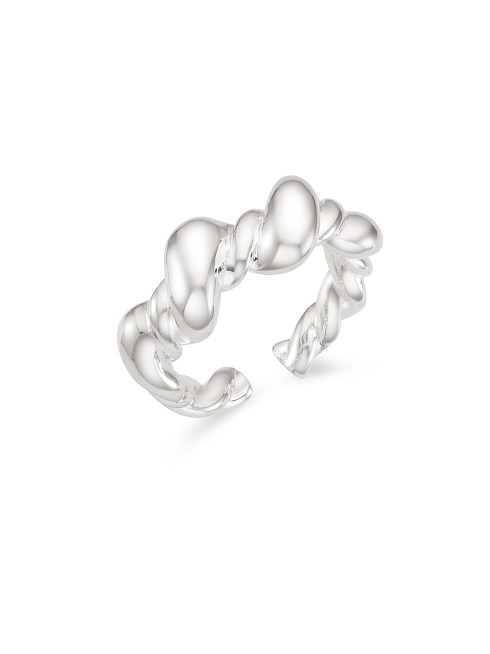 [임보라,미야오 수인 착용]Wave volume ring - HAGO(하고)