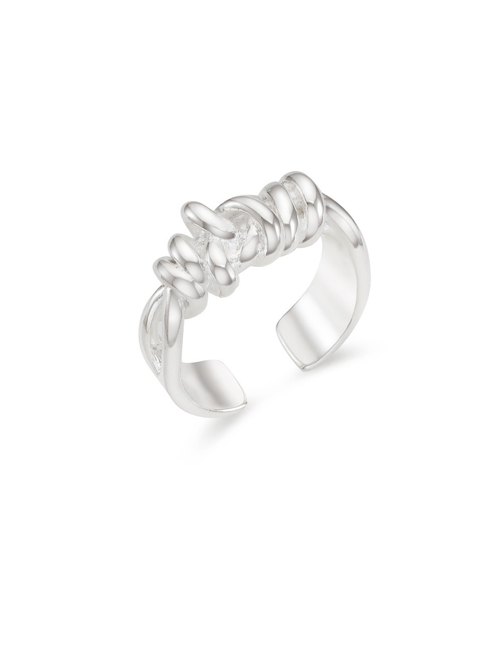 [25% 쿠폰][전소미, NCT도영, 정은채, 기은세 착용]Twist band ring - HAGO(하고)