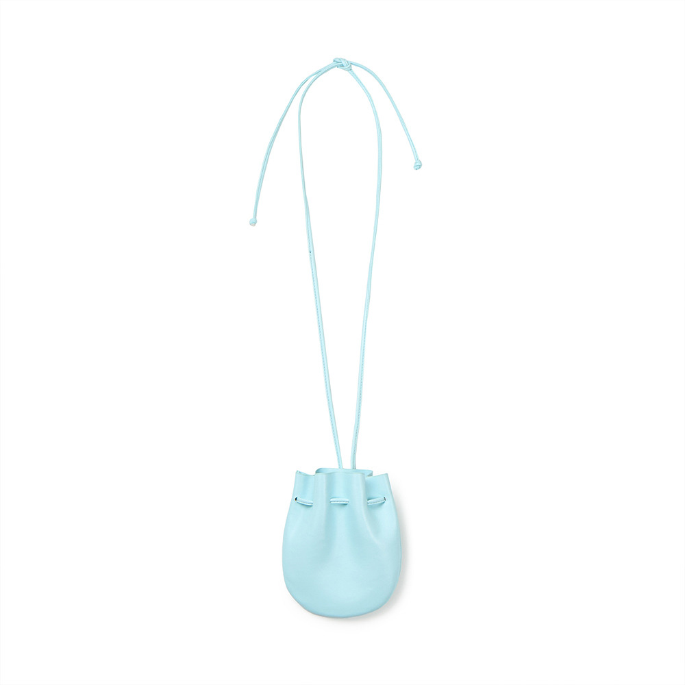 Moon Jar - Shaped Belted Bag_Light Blue - HAGO(하고)