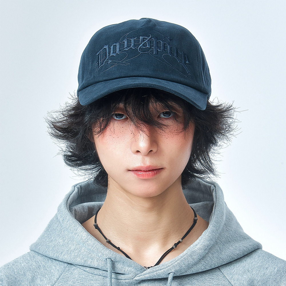 LOGO BALL CAP Dark Navy - HAGO(하고)