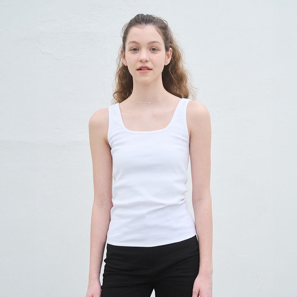 [3PACK] BASIC RIBBED SLEEVELESS TOP_3COLOR - HAGO(하고)