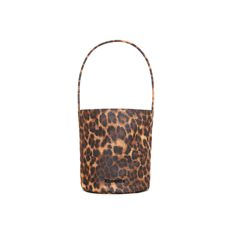 LEO handle BUCKET - Silky LEOPARD - HAGO(하고)