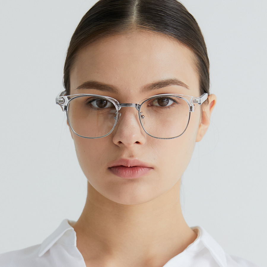 Linda-OB010-Crystal Silver - HAGO(하고)