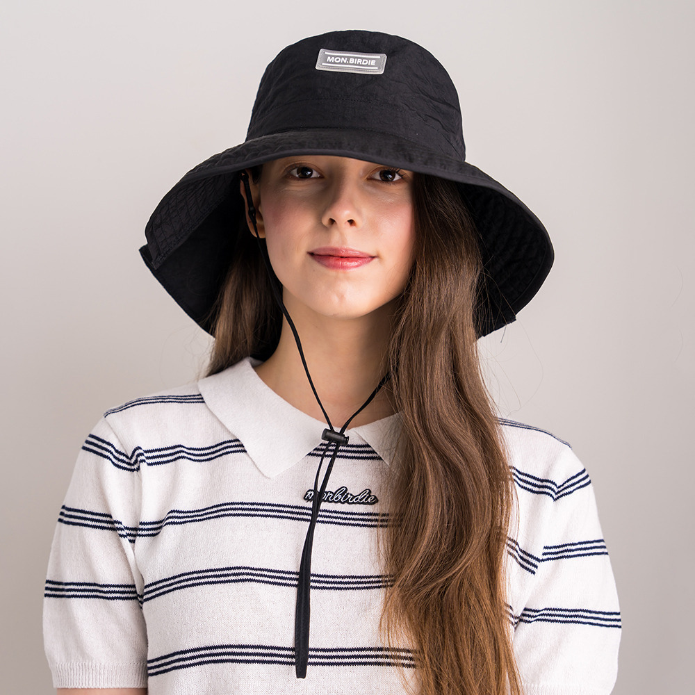 익스텐션 UV차단커버 버킷햇 BLACK - 하고(HAGO)