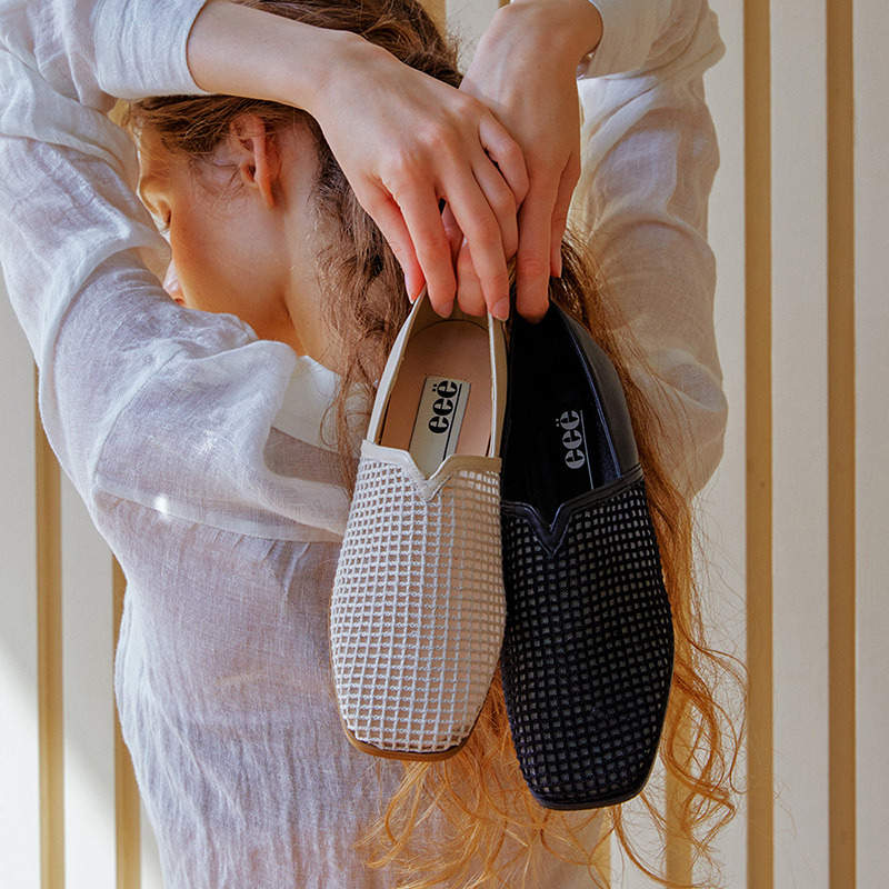 마넷 피쉬넷 로퍼 MANET FISHNET LOAFER_2 Colors - HAGO(하고)