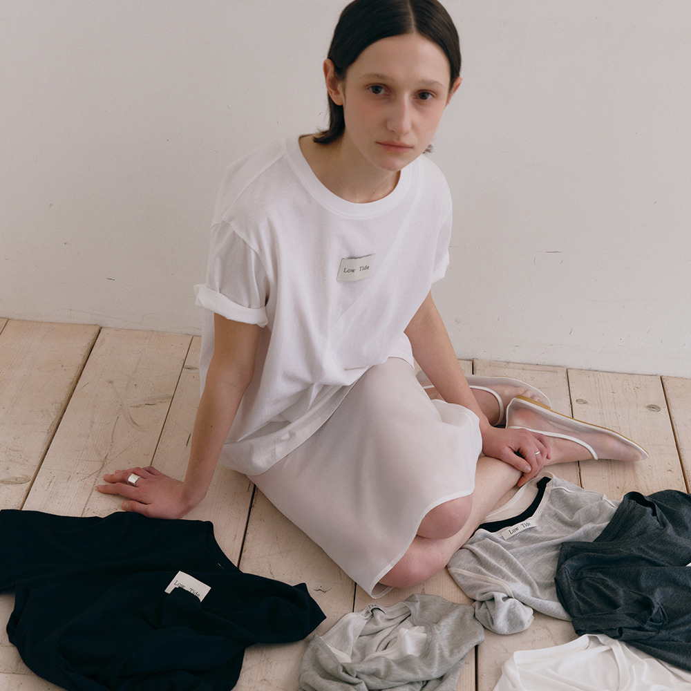 [30%쿠폰][3rd REORDER] LABEL T-SHIRT [WHITE] - HAGO(하고)