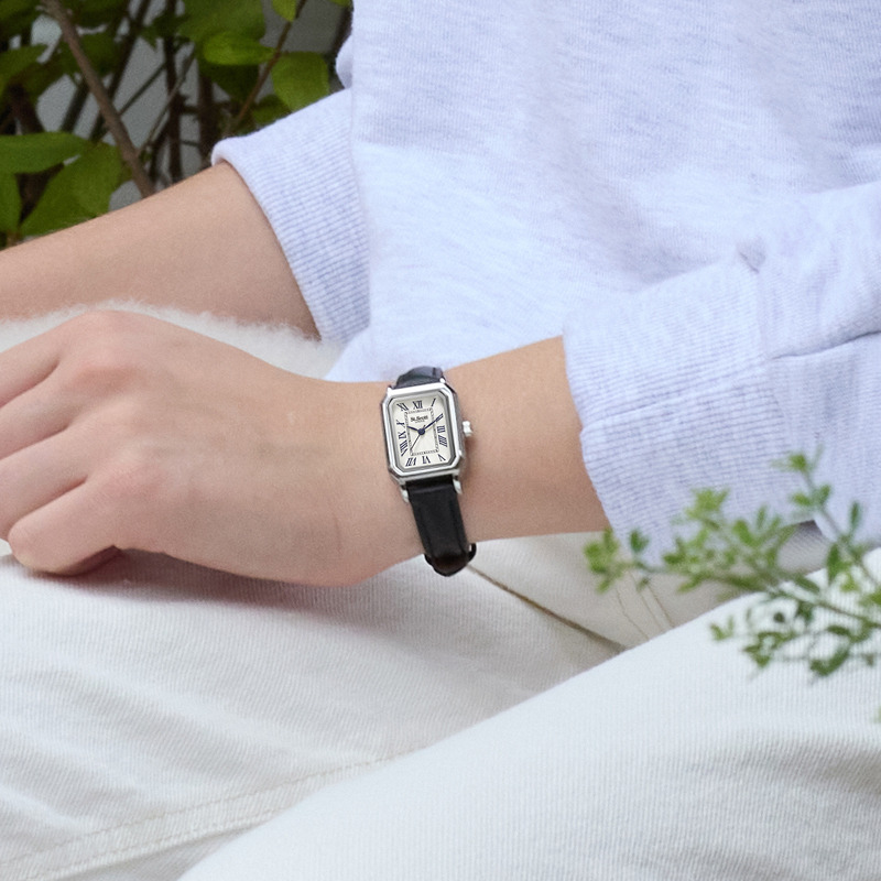 Saint Scott Brenta leather watch_ST5088SWBK - HAGO(하고)