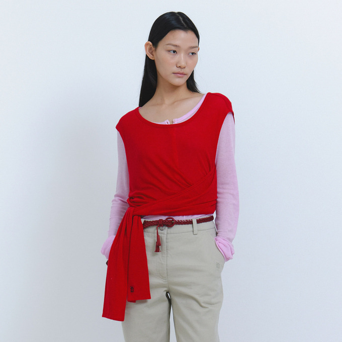 [4/10 예약배송] Ato strap T Red - 하고(HAGO)