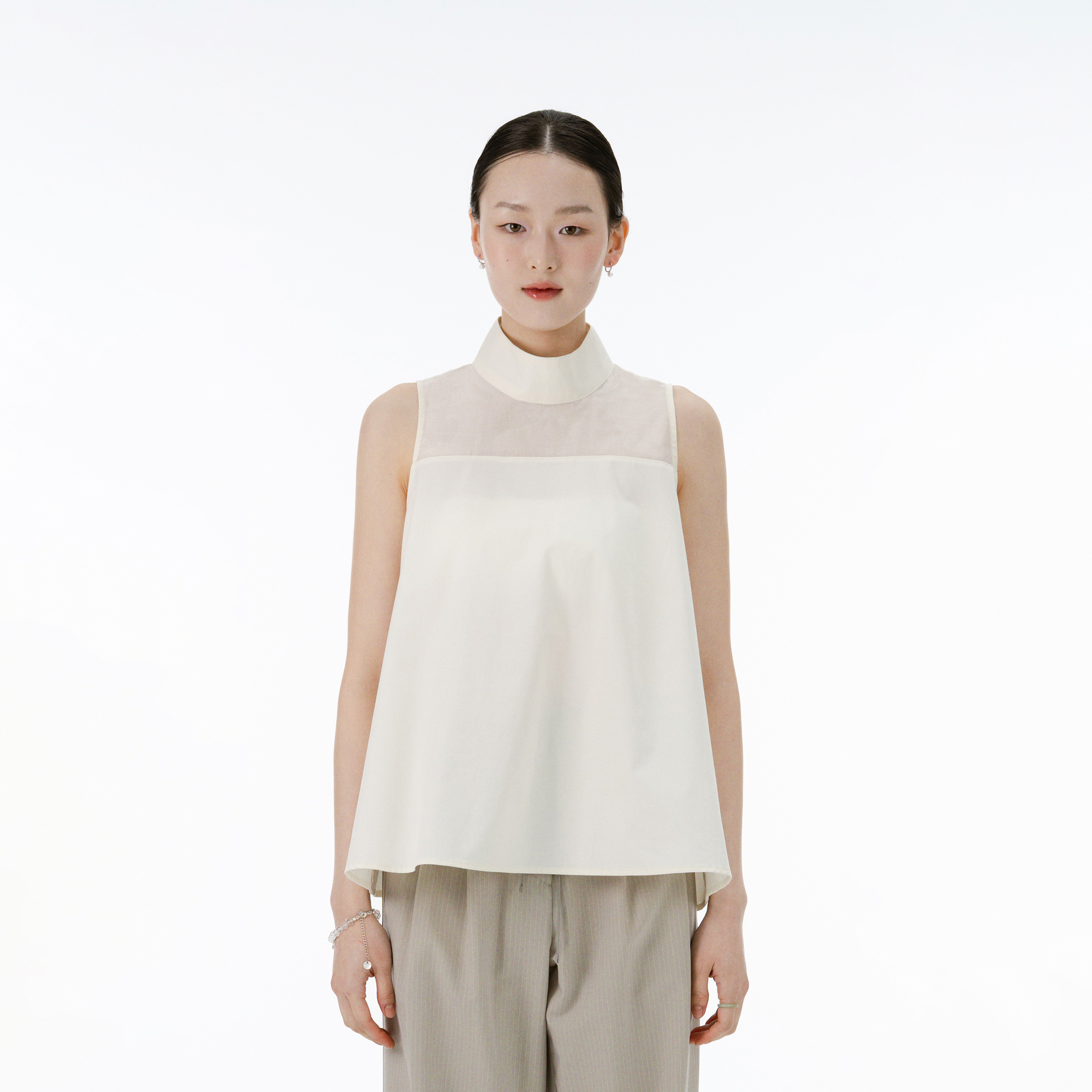 SKY BLOUSE (ivory) - HAGO(하고)