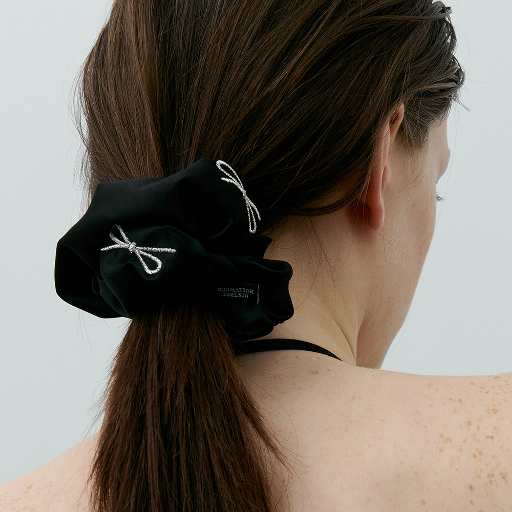 Ribbon Silk Scrunchie_VH2534HB003M - HAGO(하고)