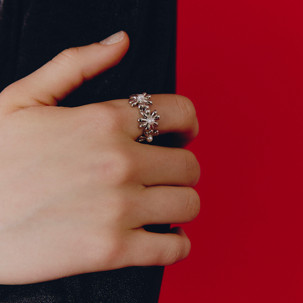 Daisy Bloom Garden Ring_VH2534RI002M - HAGO(하고)