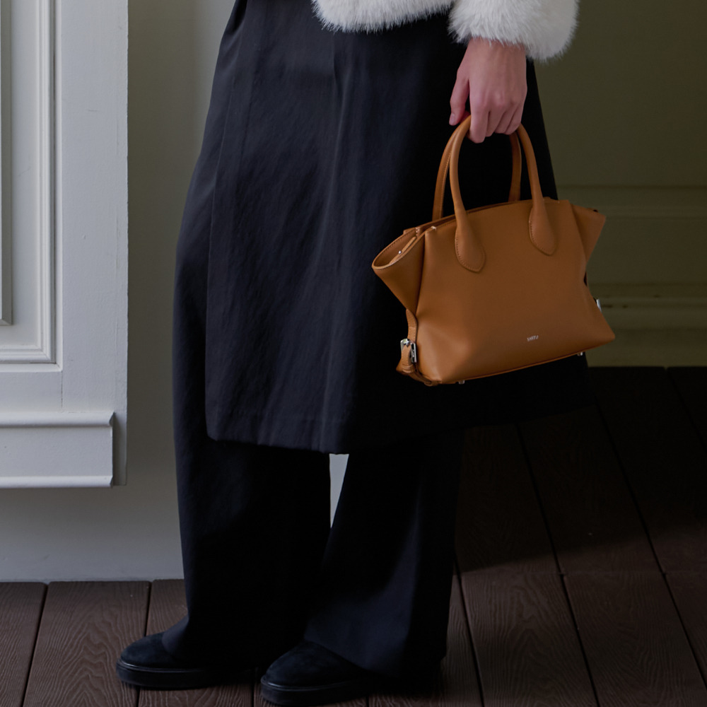 TYE tote bag (Brown) - HAGO(하고)