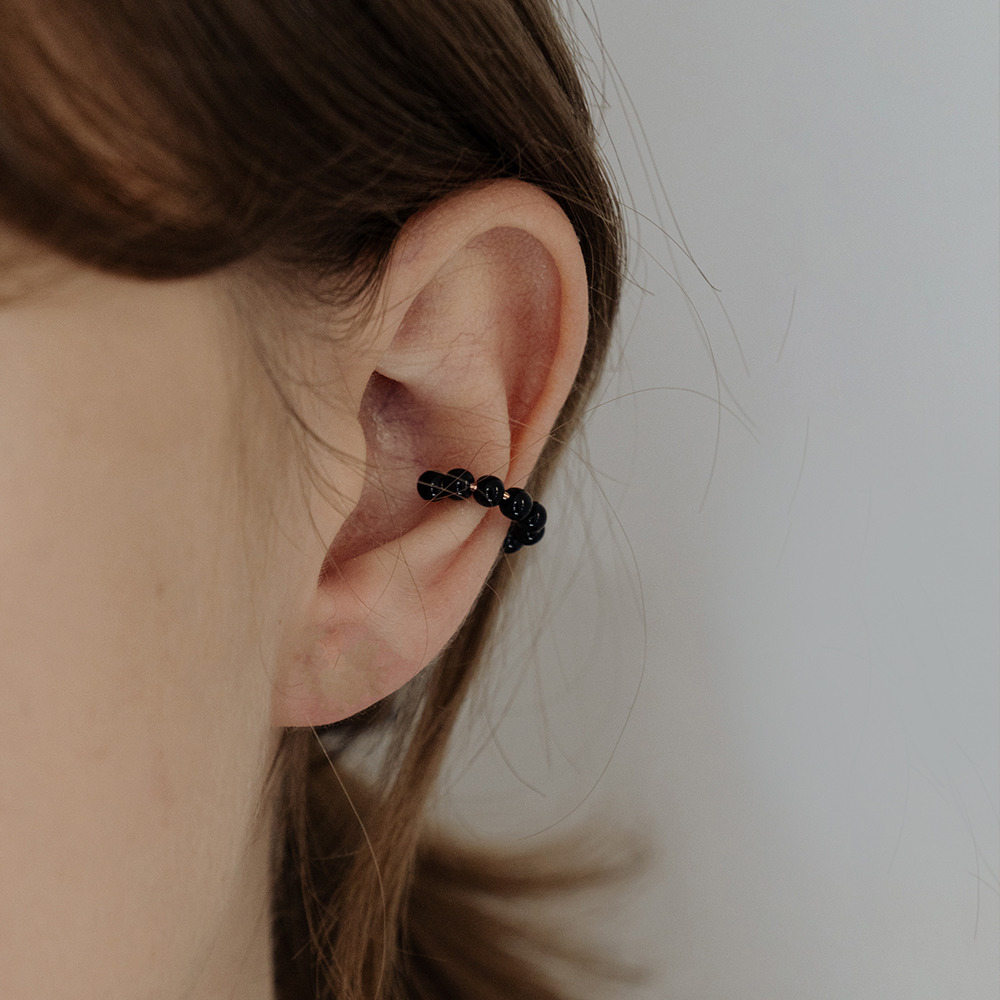TB017 simple pearl earcuff - HAGO(하고)