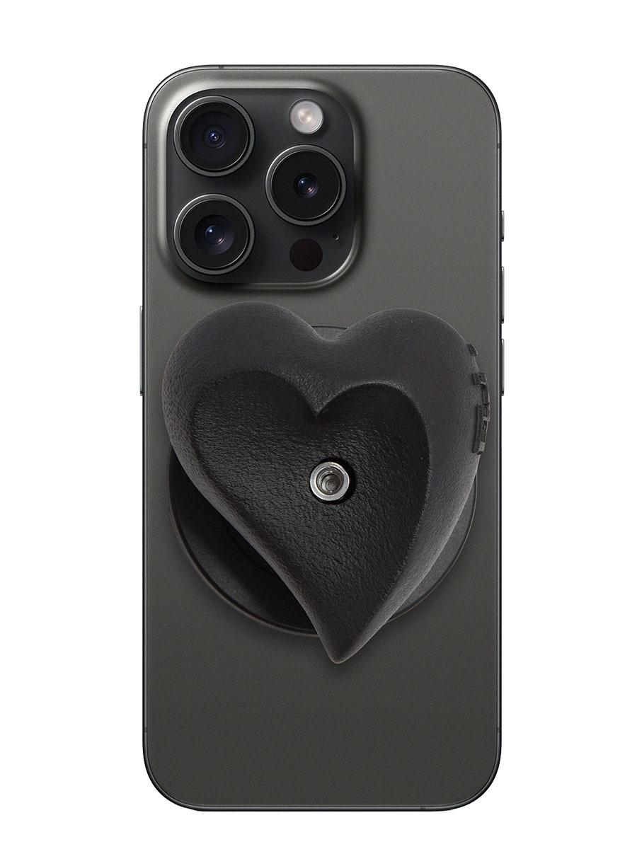 EEERRR Heart hold tok (Black) - HAGO(하고)