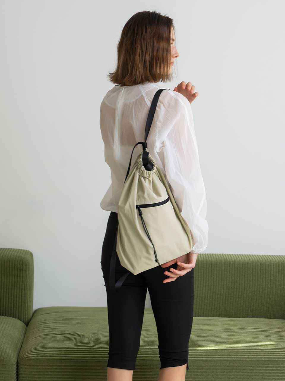 Lina Backpack_Beige - HAGO(하고)