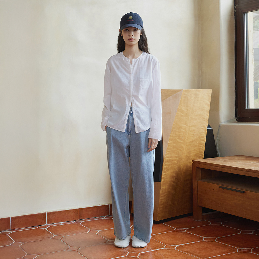 root shirt (white) - HAGO(하고)